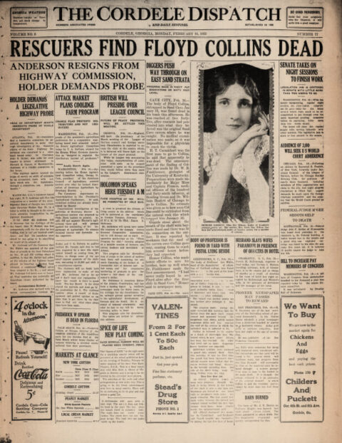 Honoring Floyd Collins - American Cave Conservation Assoc.